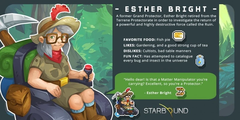 Esther Bright | STARBOUND 日本語 Wikia | Fandom