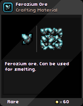 Ferozium Ore | Starbound Wiki | Fandom