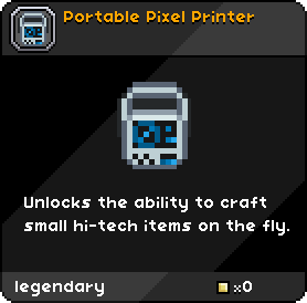Portable Pixel Printer | Starbound Wiki | Fandom