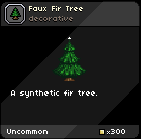 Faux Fir Tree | Starbound Wiki | Fandom