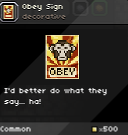 Obey Sign | Starbound Wiki | Fandom