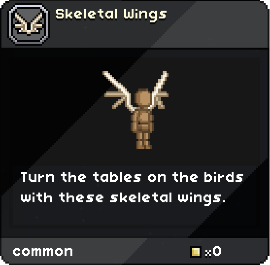 Skeletal Wings | Starbound Wiki | Fandom
