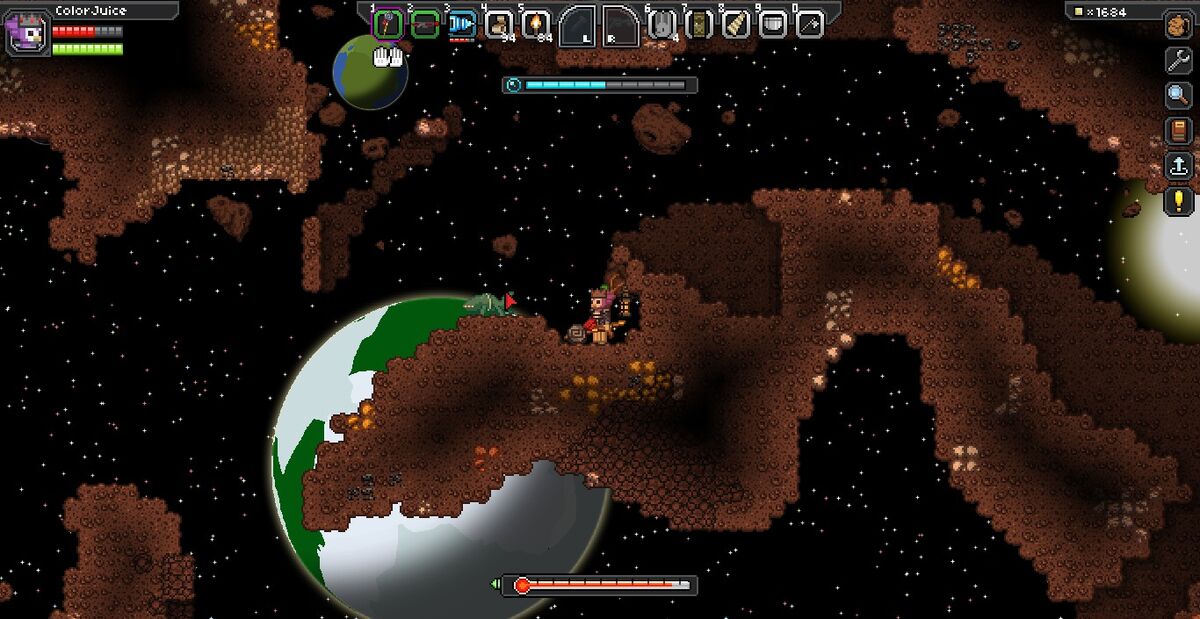 Asteroid Field Biome | Starbound Wiki | Fandom