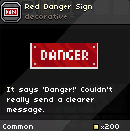 Red Danger Sign | Starbound Wiki | Fandom