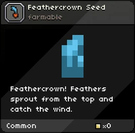 Feathercrown Seed | Starbound Wiki | Fandom