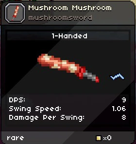 Mushroom Sword | Starbound Wiki | Fandom