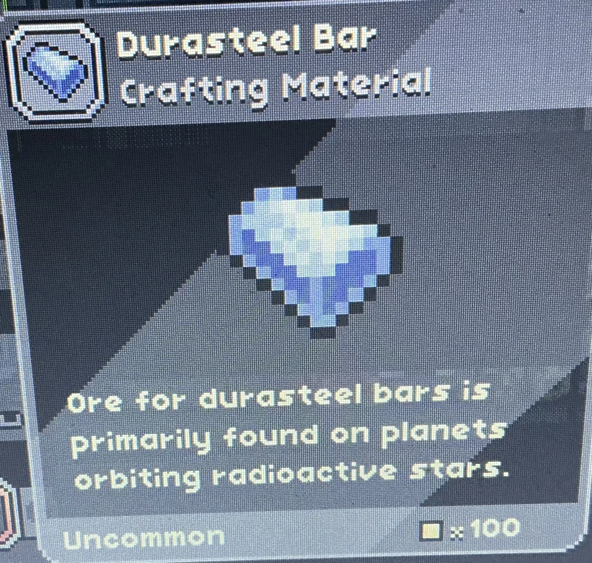 Durasteel Bar | Starbound Wiki | Fandom