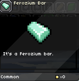 Ferozium Compound | Starbound Wiki | Fandom