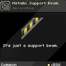 Metallic Support Beam | Starbound Wiki | Fandom