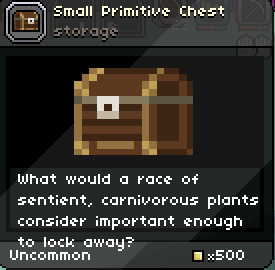 Small Primitive Chest | Starbound Wiki | Fandom