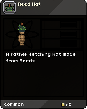 Reed Hat | Starbound Wiki | Fandom
