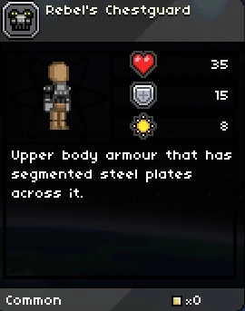 Rebel's Chestguard | Starbound Wiki | Fandom