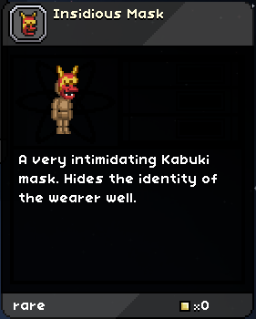 Insidious Mask | Starbound Wiki | Fandom