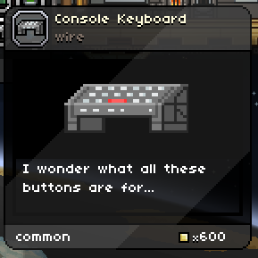 Console Keyboard | Starbound Wiki | Fandom
