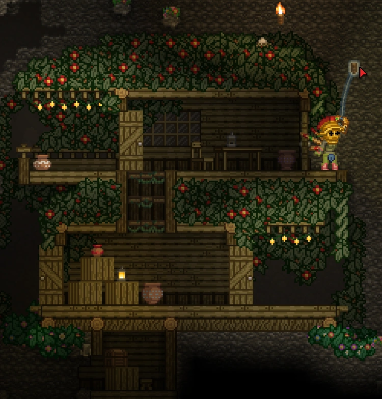Floran Hut (Underground) | Starbound Wiki | Fandom