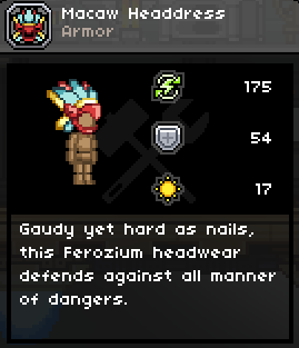 Macaw Armor | Starbound Wiki | Fandom