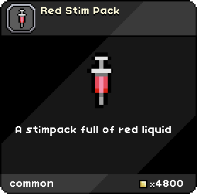 Red Stim Pack | Starbound Wiki | Fandom