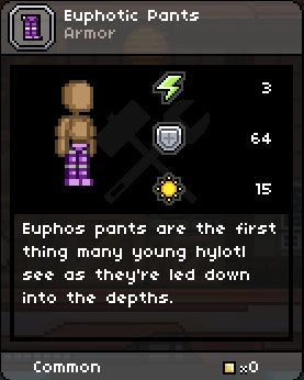 Euphotic Pants | Starbound Wiki | Fandom