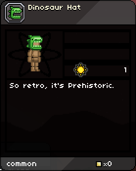 Dinosaur Hat | Starbound Wiki | Fandom