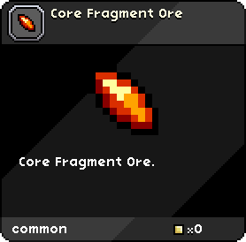 Core Fragment Ore | Starbound Wiki | Fandom