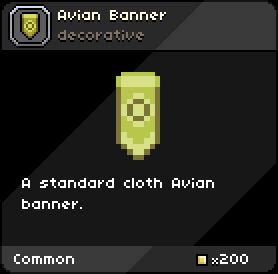 Avian Banner | Starbound Wiki | Fandom