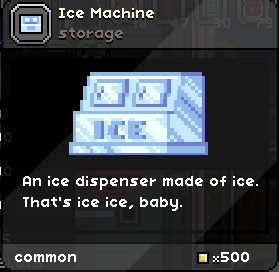 Ice Machine | Starbound Wiki | Fandom