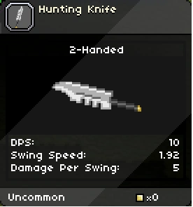 Hunting Knife | Starbound Wiki | Fandom