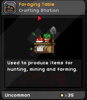 Foraging Table | Starbound Wiki | Fandom