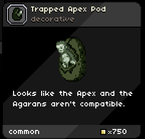 Trapped Apex Pod | Starbound Wiki | Fandom