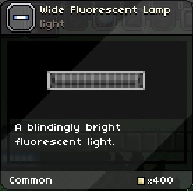 Wide Fluorescent Lamp | Starbound Wiki | Fandom