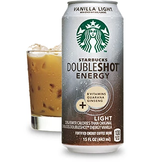 Starbucks Doubleshot® Energy Vanilla Light Drink | Starbucks Wiki | Fandom