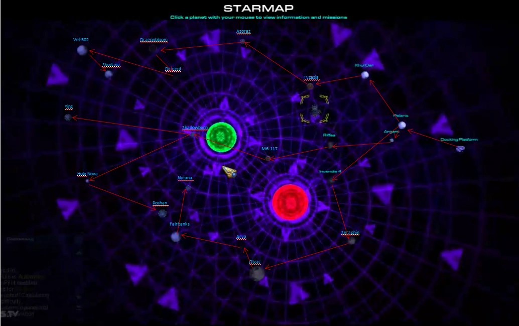 Star Map | StarCraft Universe Arcade Wiki | Fandom