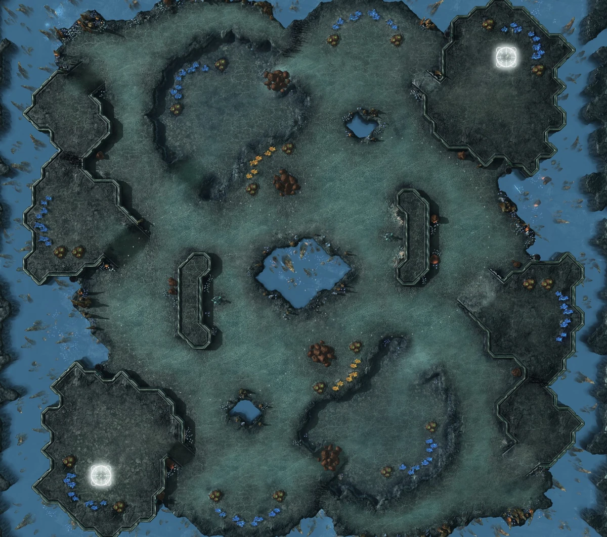 Xel'Naga Caverns (map) | StarCraft Wiki | Fandom