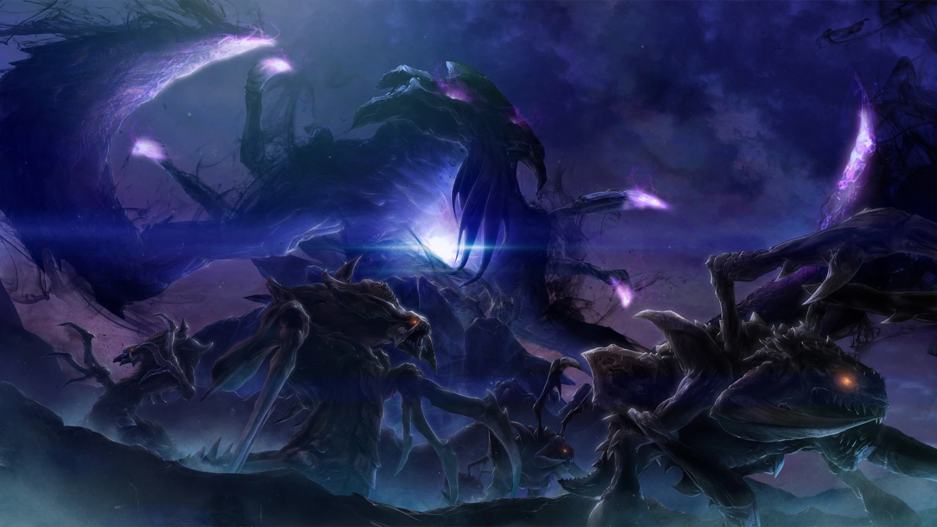 Starcraft 2 Wallpaper 1920x1080 Zerg