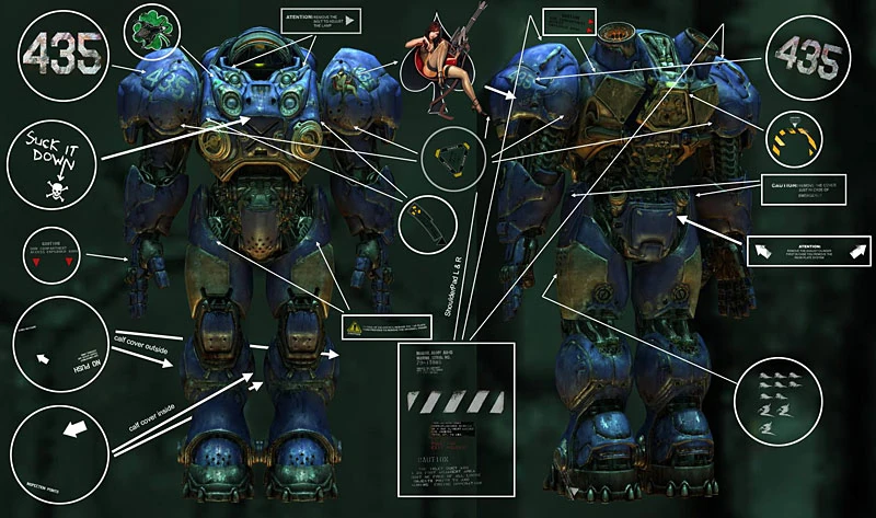 Starcraft 2 Marine Suit