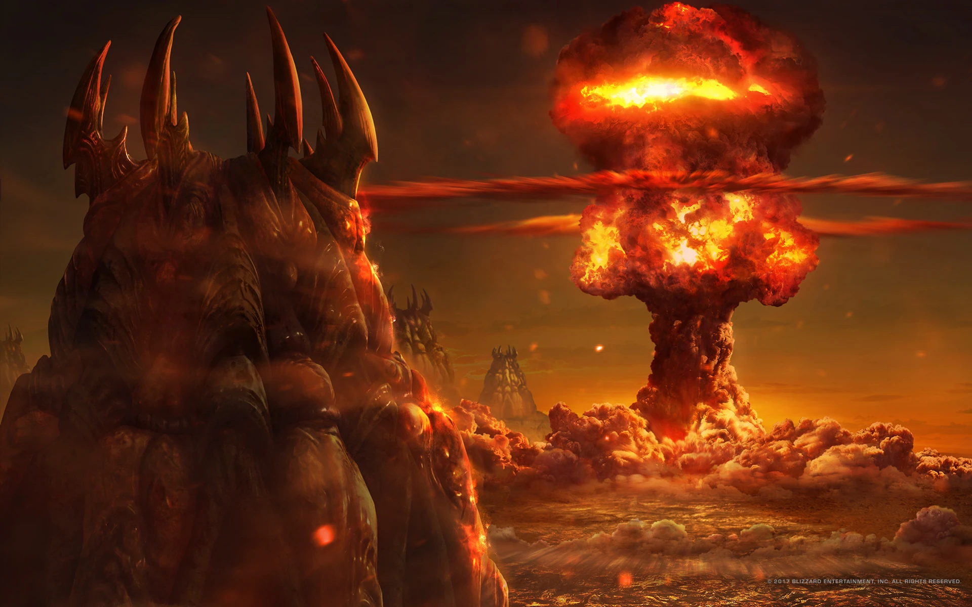 Nuclear Missile Explosion Wallpaper