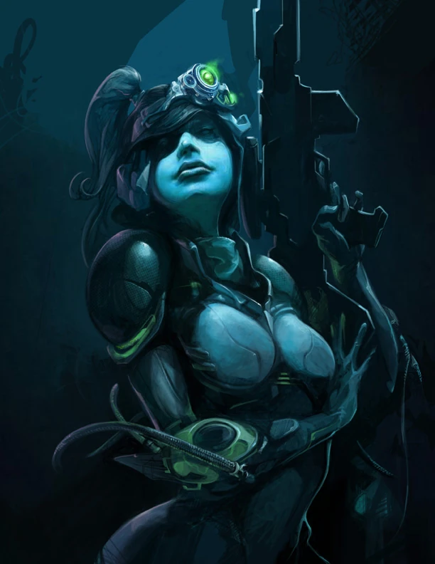 Starcraft 2 Terran Ghost