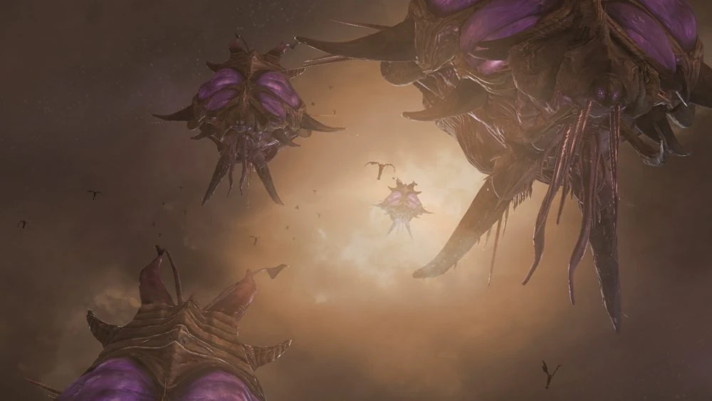 Zerg Leviathan Size