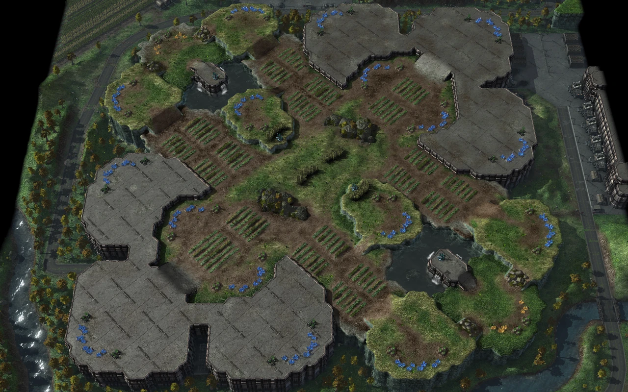 Starcraft 2 maps