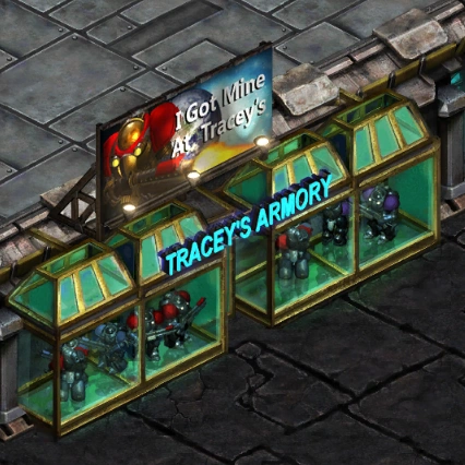 Tracey's Armory | StarCraftWiki | Fandom