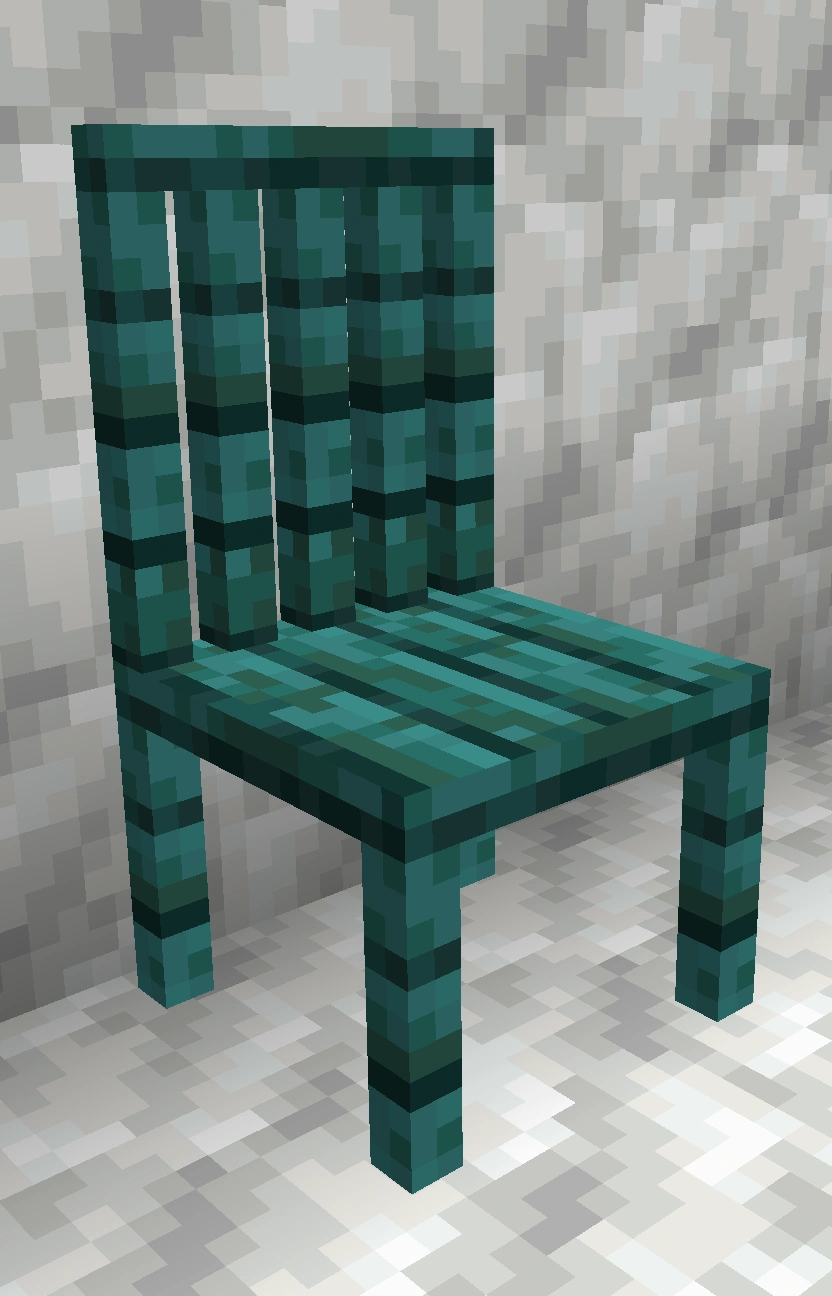 Warped Chair | Stardew Valley Minecraft Datapack Wiki | Fandom