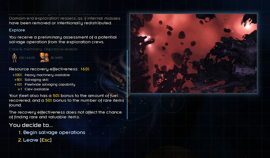 Salvaging | StarSector Wiki | Fandom