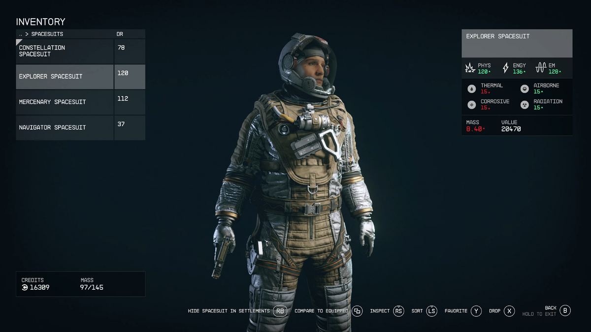 Explorer Spacesuit Starfield Wiki Fandom
