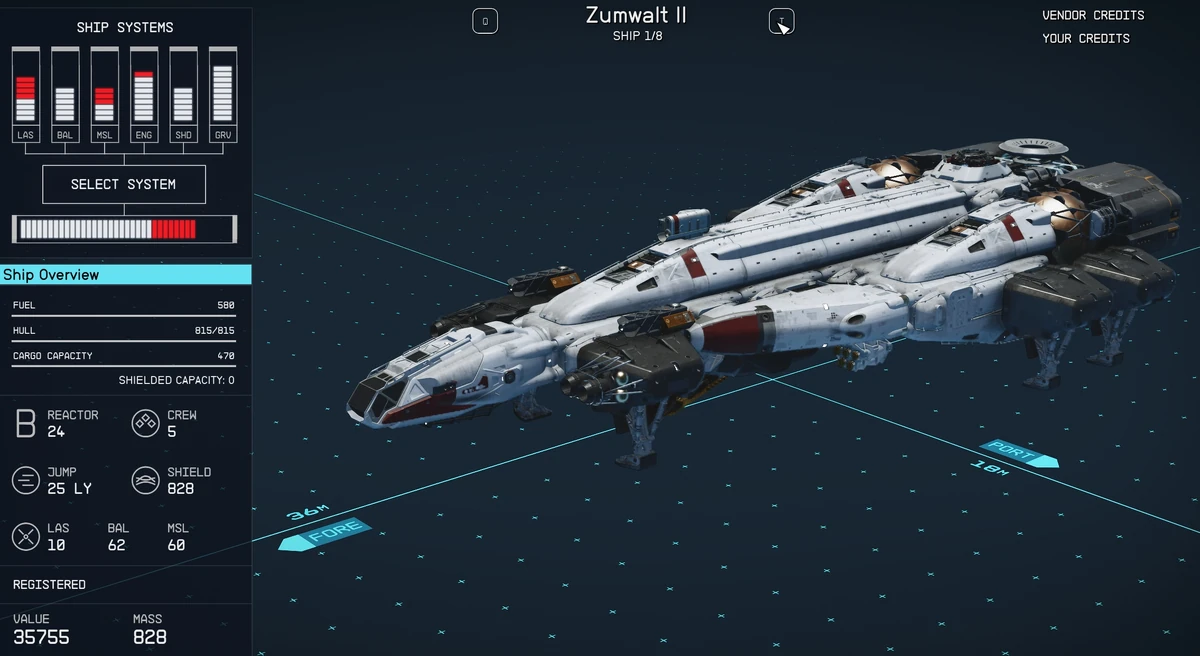Zumwalt II | Starfield Wiki | Fandom