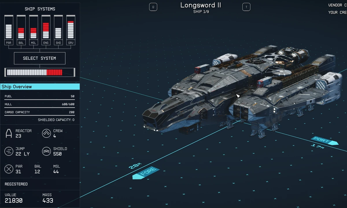 Longsword II | Starfield Wiki | Fandom