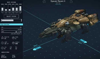 Spacer Raven II | Starfield Wiki | Fandom