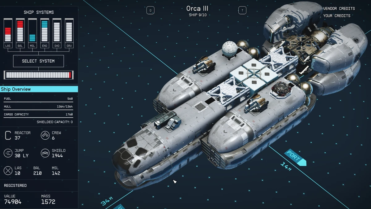 Orca III | Starfield Wiki | Fandom