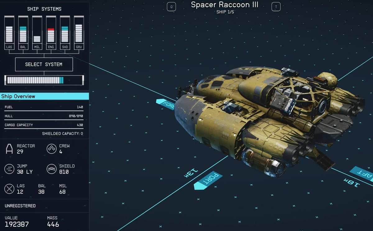 Spacer Raccoon III | Starfield Wiki | Fandom