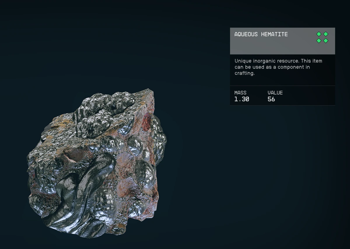 Aqueous Hematite | Starfield Wiki | Fandom