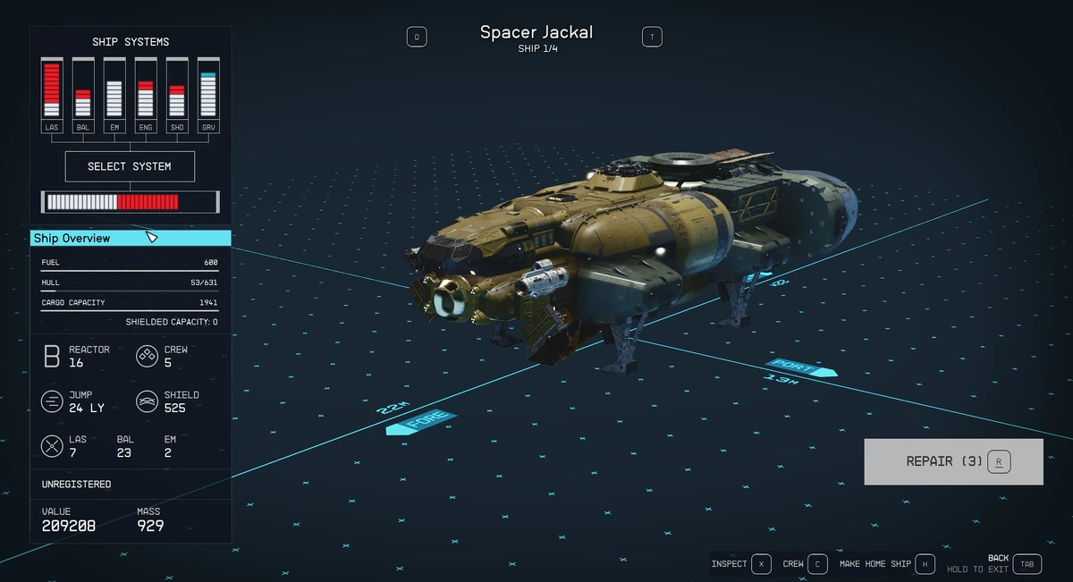 Spacer Jackal | Starfield Wiki | Fandom